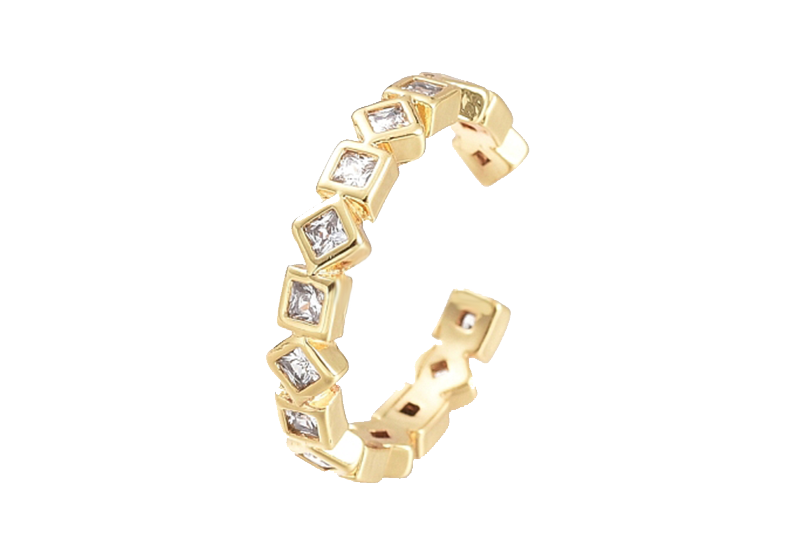 Geo Gem Ring – Boardwalk Beads
